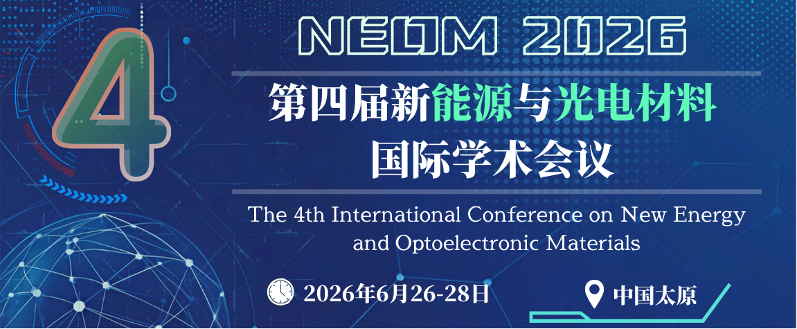 The 2nd International Conference on New Energy and Optoelectronic ...